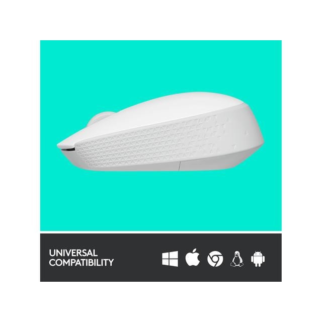 Мишка LOGITECH M171 Wireless Mouse - WHITE 910-006867 - eMAG.bg