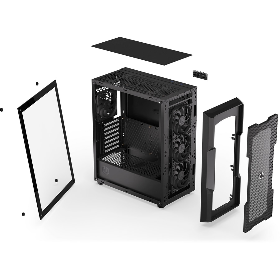 Carcasa Endorfy Regnum 400 Air, Mid-Tower, 2 x USB 3.1 - eMAG.ro