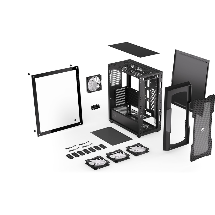 Carcasa Endorfy Regnum 400 ARGB, Mid-Tower, 2 x USB 3.1 - eMAG.ro