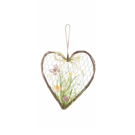 Decoratiune suspendabila model Inimioara 22x23 cm - eMAG.ro