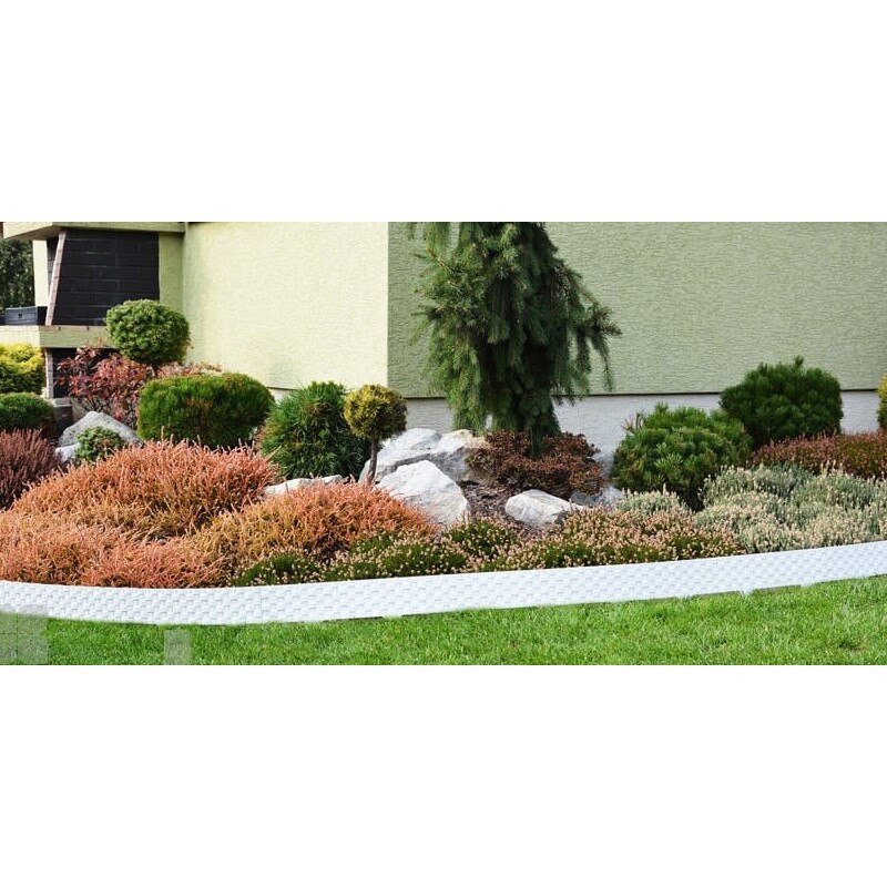 Palisada de gradina GardenPlast, Alb, 3,2 M - eMAG.ro