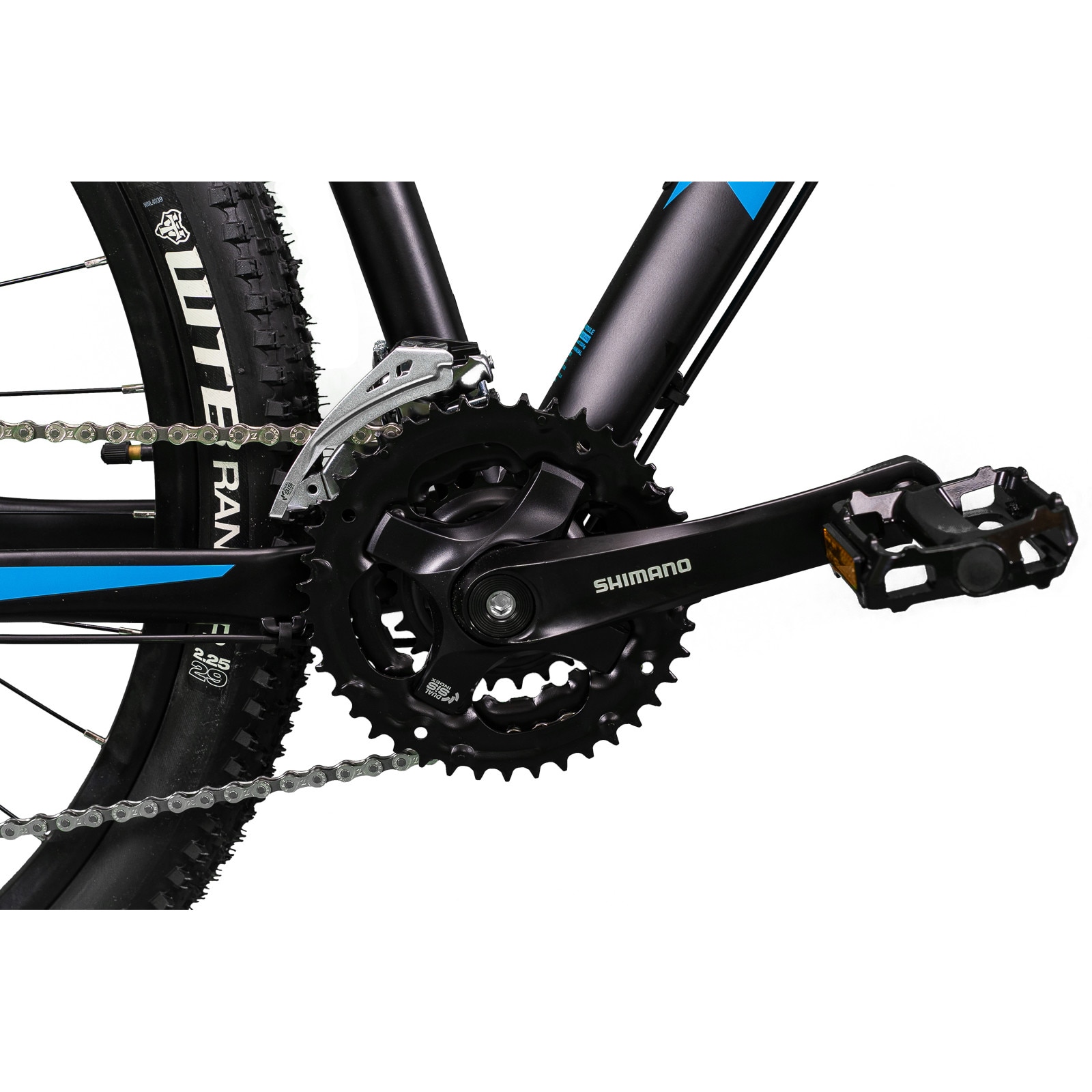 Велосипед Devron 2023 Mtb RM1.9 - 29 инча, XL, черно-син - eMAG.bg