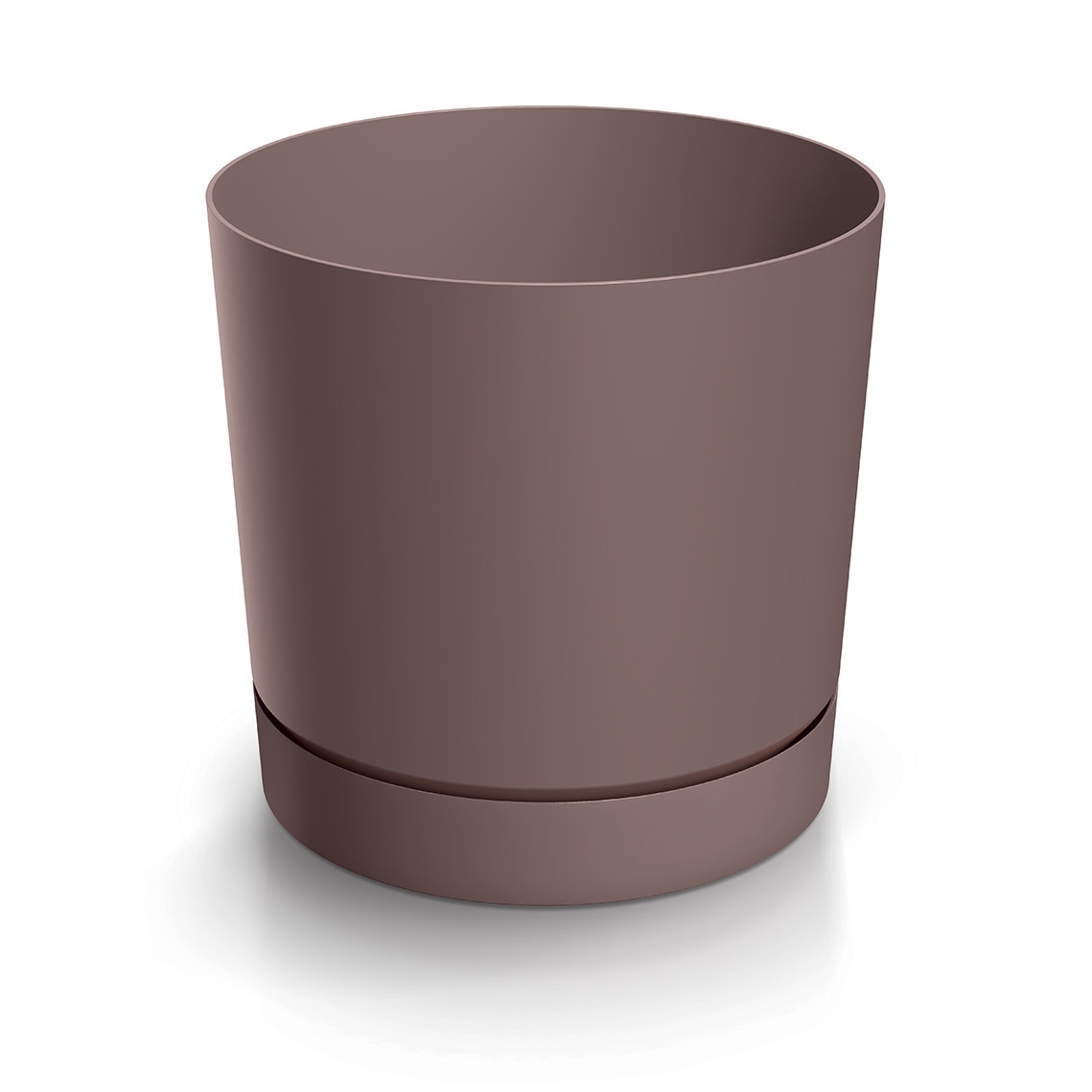 Саксия Prosperplast, Tubo, 3.2л, Пластмаса, Кафяв - eMAG.bg