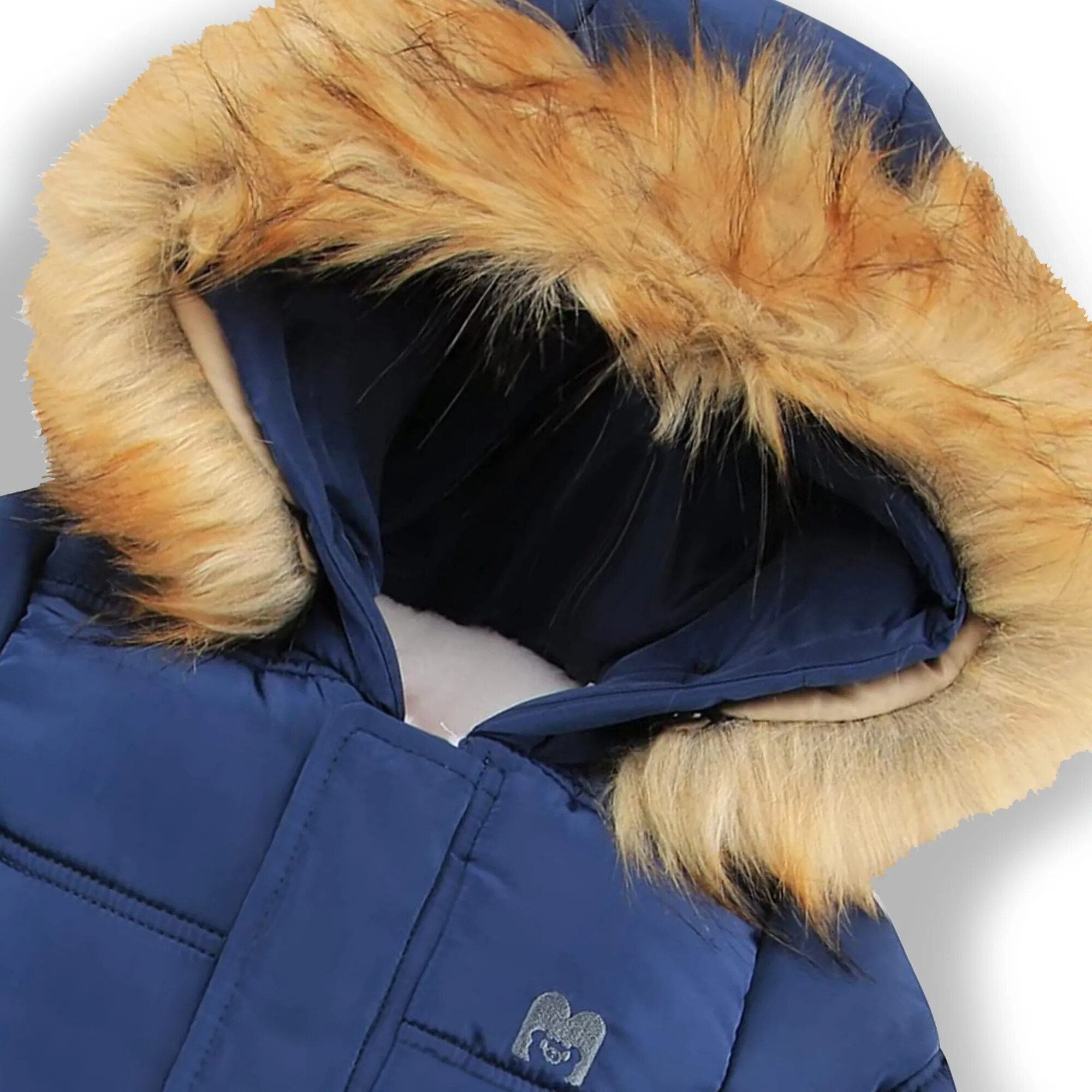 Combinezon fas bebe Tutumi Navy 67-72 cm material antialergic din puf ...