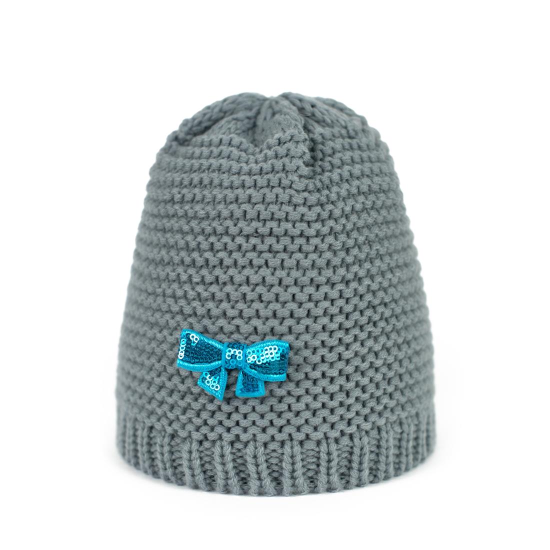 Caciula copii, Art of Polo, Acril, 50-56 cm, Gri - eMAG.ro