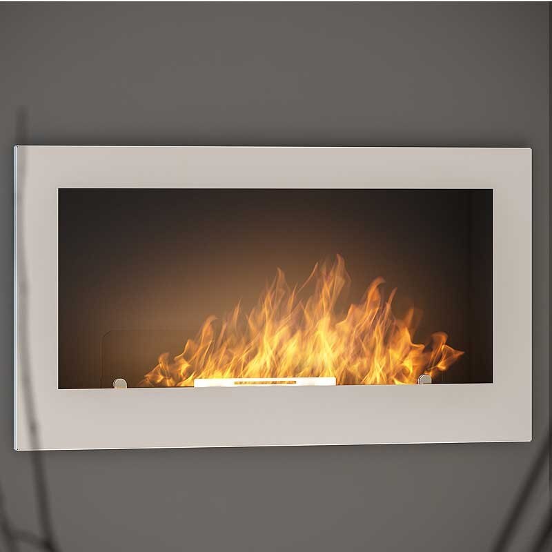 Semineu Frame 900, SIMPLEfire, Biocombustibil, Alb/Negru - eMAG.ro