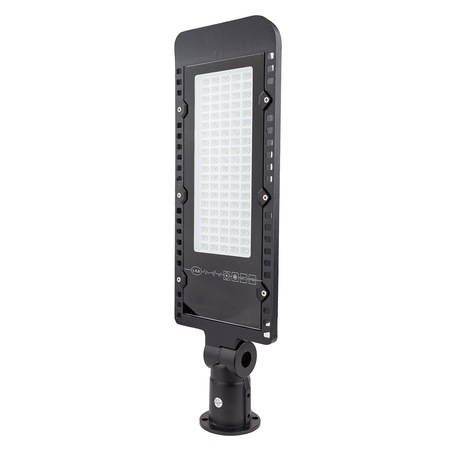 Lampa led iluminat stradal 100 W cu brat reglabil si lupa lumina ...