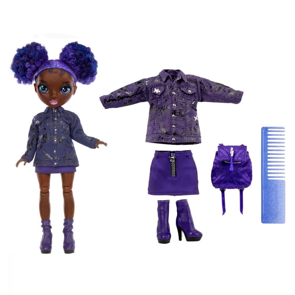 Papusa Rainbow High, Junior Doll S2, Krystal Bailey, 28cm - eMAG.ro