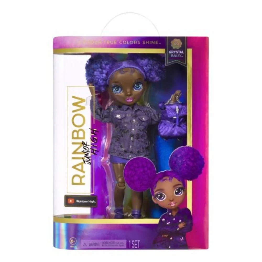 Papusa Rainbow High, Junior Doll S2, Krystal Bailey, 28cm - eMAG.ro