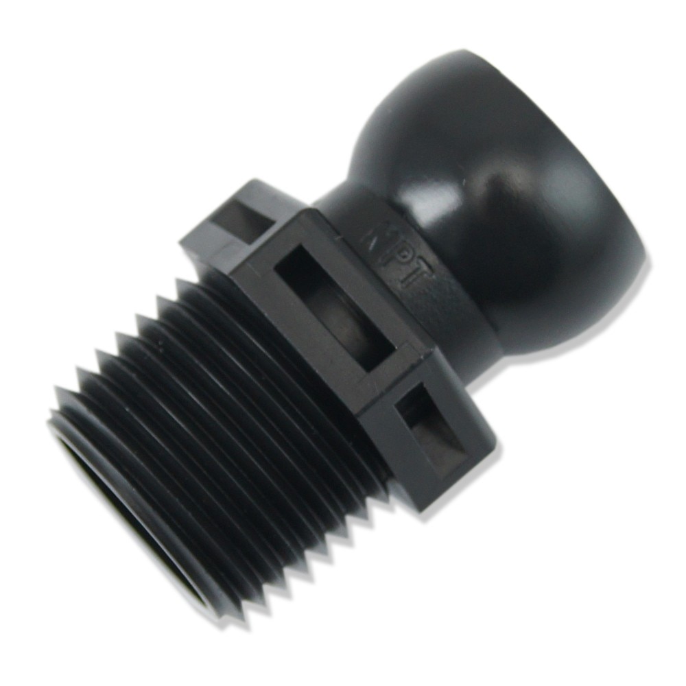 Adaptor, Loc-line, 1/2 inch, Negru - eMAG.ro