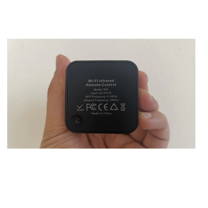 Telecomanda universala cu infrarosu, Model S06, Alexa/Google Home ...