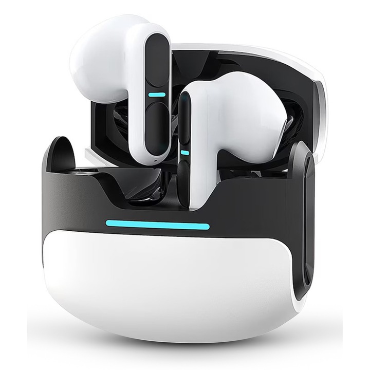 Casti Wireless SeveShop, Casti gaming cu efect dinamic, Bluetooth 5.3 ...