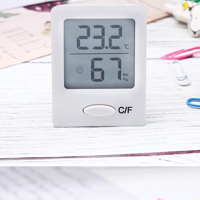 Termometru/higrometru, Vaxiuja, Indicator comfort, Compact, Pentru ...