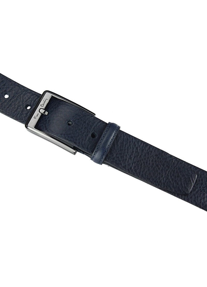 Cureaua barbati, Pierre Cardin, Piele, 125 cm, Negru - eMAG.ro