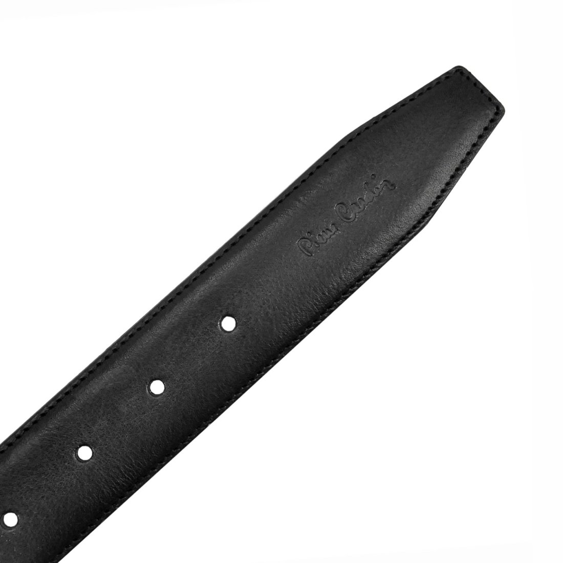 Cureaua barbati, Pierre Cardin, Piele, 125 cm, Negru - eMAG.ro