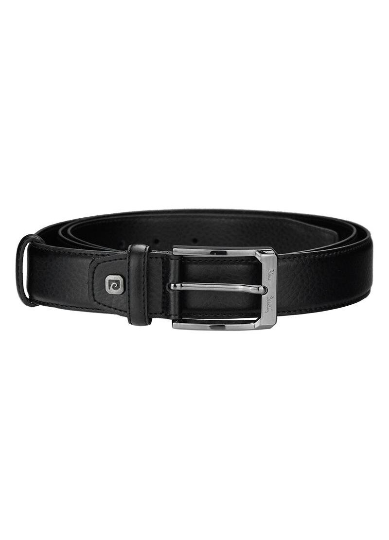 Cureaua barbati, Pierre Cardin, Piele, 120 cm, Negru - eMAG.ro