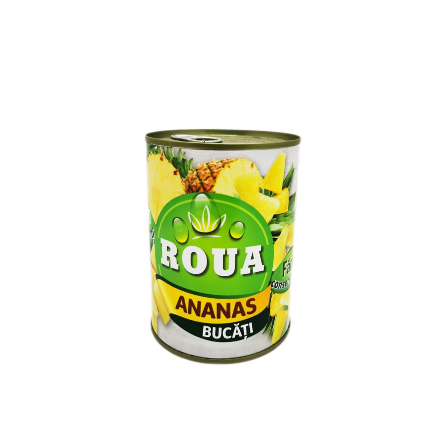 Compot ananas bucati, Roua, 515g - eMAG.ro