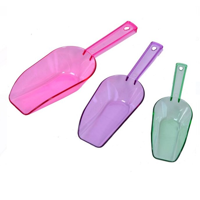 Set 3 Scafe pentru alimente din plastic, multicolor - eMAG.ro