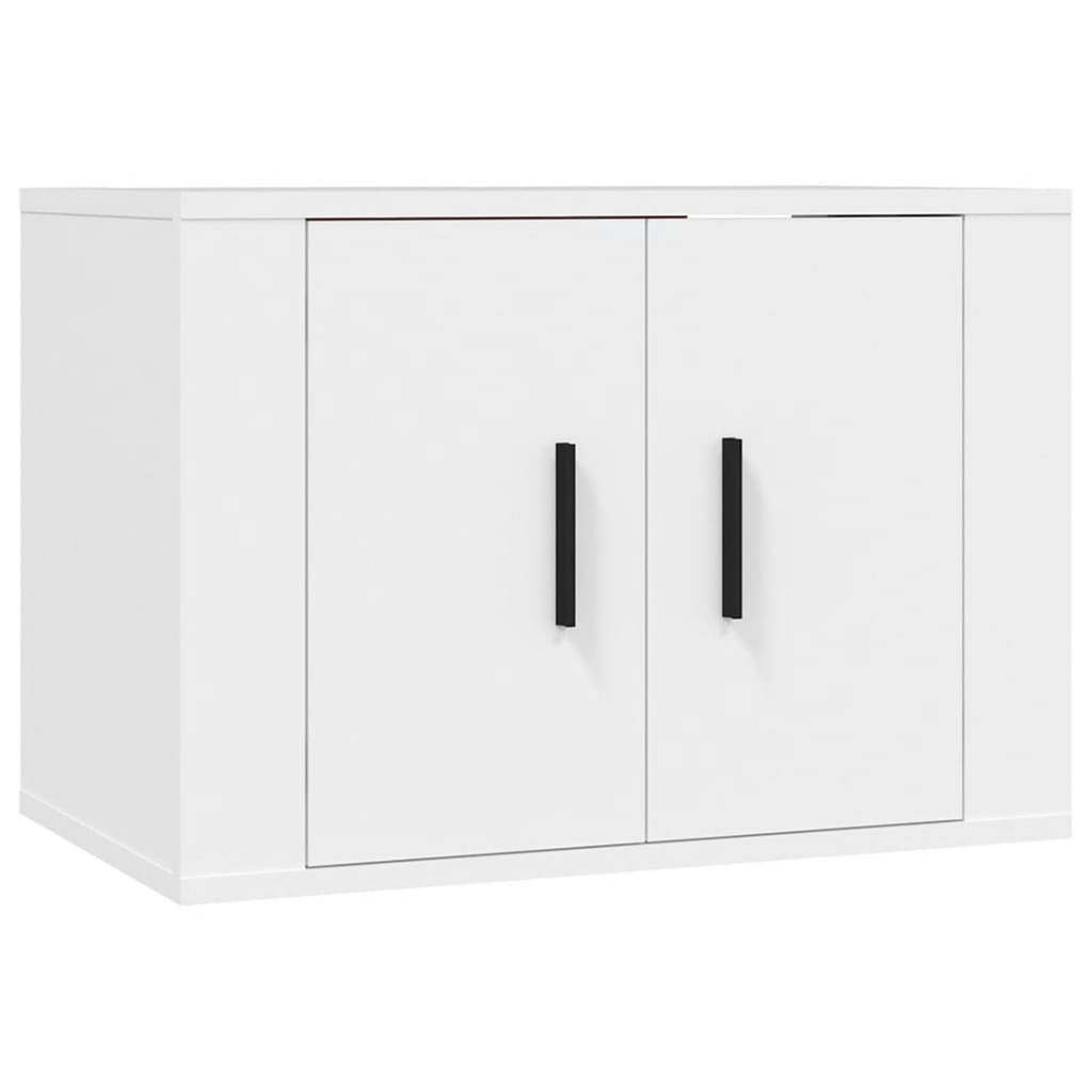 Dulap TV cu montaj pe perete vidaXL, alb, 57x34,5x40 cm - eMAG.ro