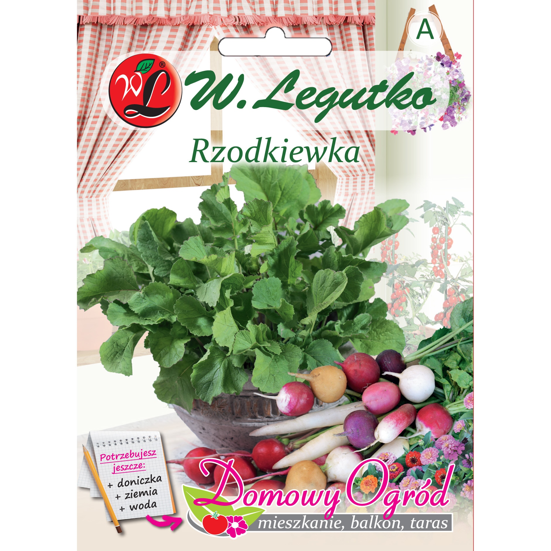 Seminte de ridichi Legutko, Mix de soiuri, 10g - eMAG.ro