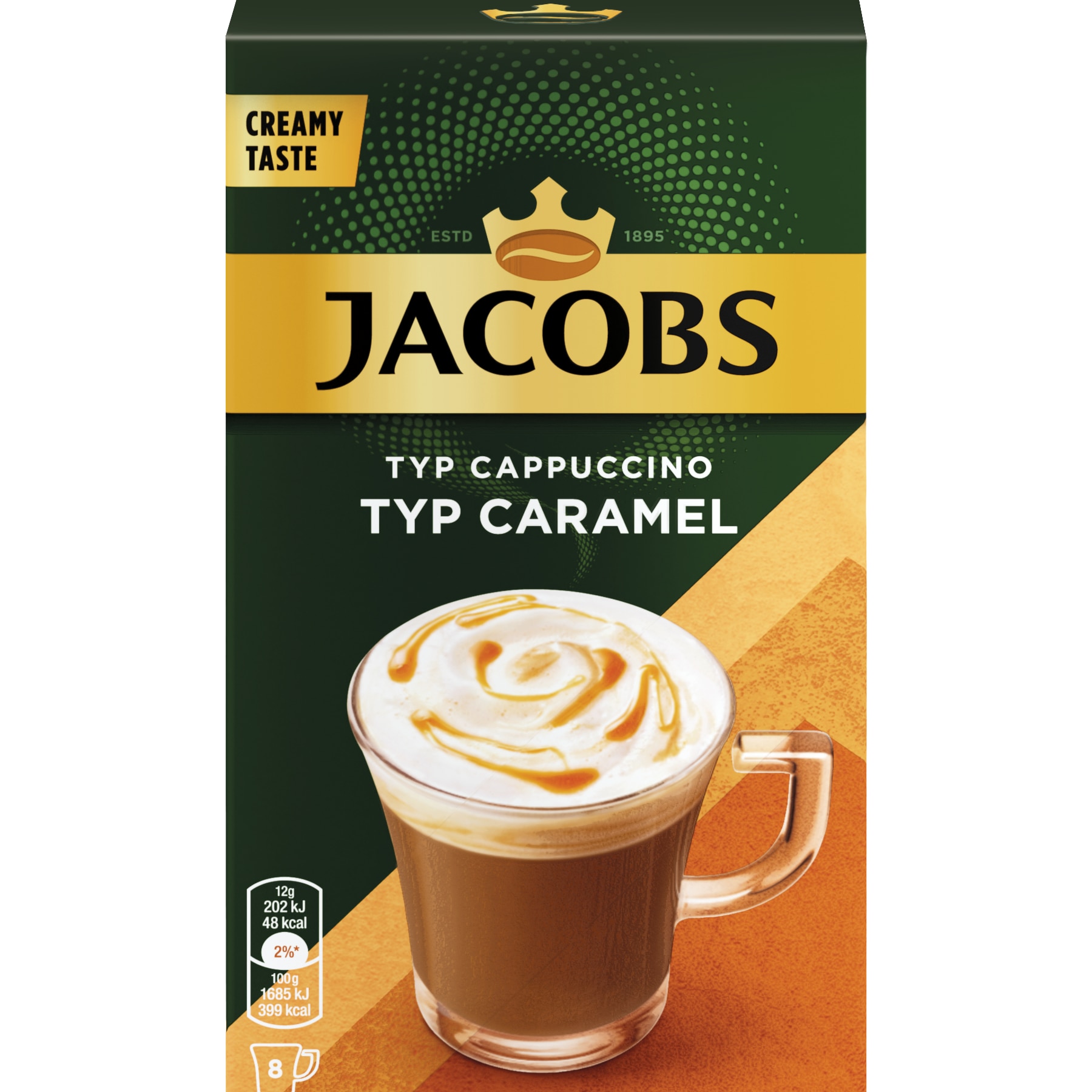 Set 96 plicuri cafea instant, Jacobs, 60x3in1, 20xLatte, 8xMilka ...