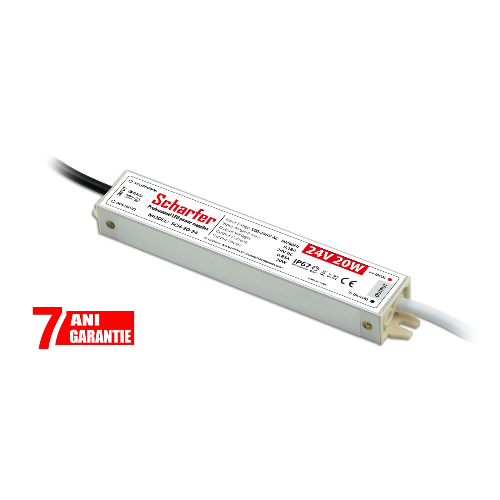 Sursa de alimentare, 24v, 20W, SCH-20-24 Scharfer smartsystem - eMAG.ro