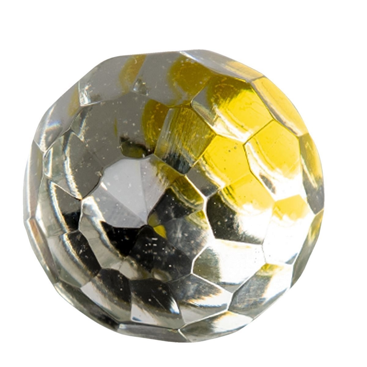 Set 4 butoni mobilier rotunzi din sticla transparenta 4x5 cm - eMAG.ro