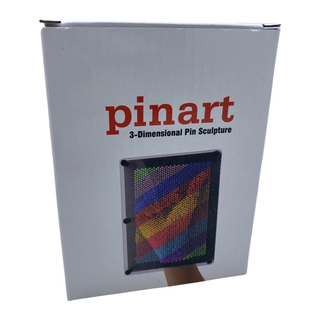 Joc creativ Rama mini Pin Art, 3D, curcubeu,13cm - eMAG.ro