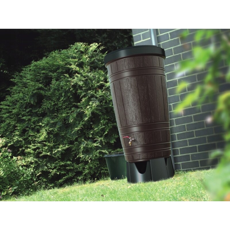 Baza pentru butoi, Prosperplast, Plastic, Negru - eMAG.ro