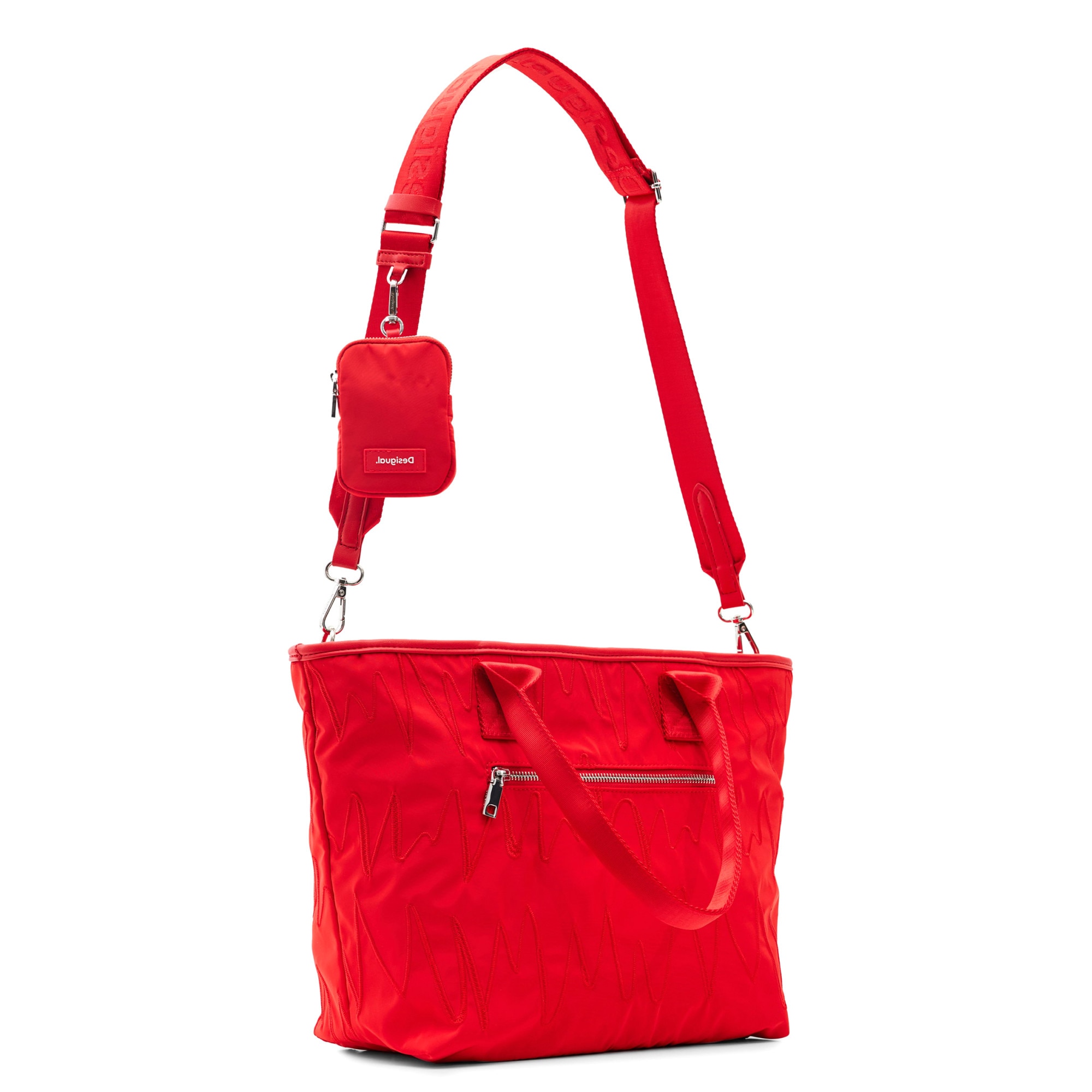 Piros női táska 23SAXY24, Desigual - eMAG.hu