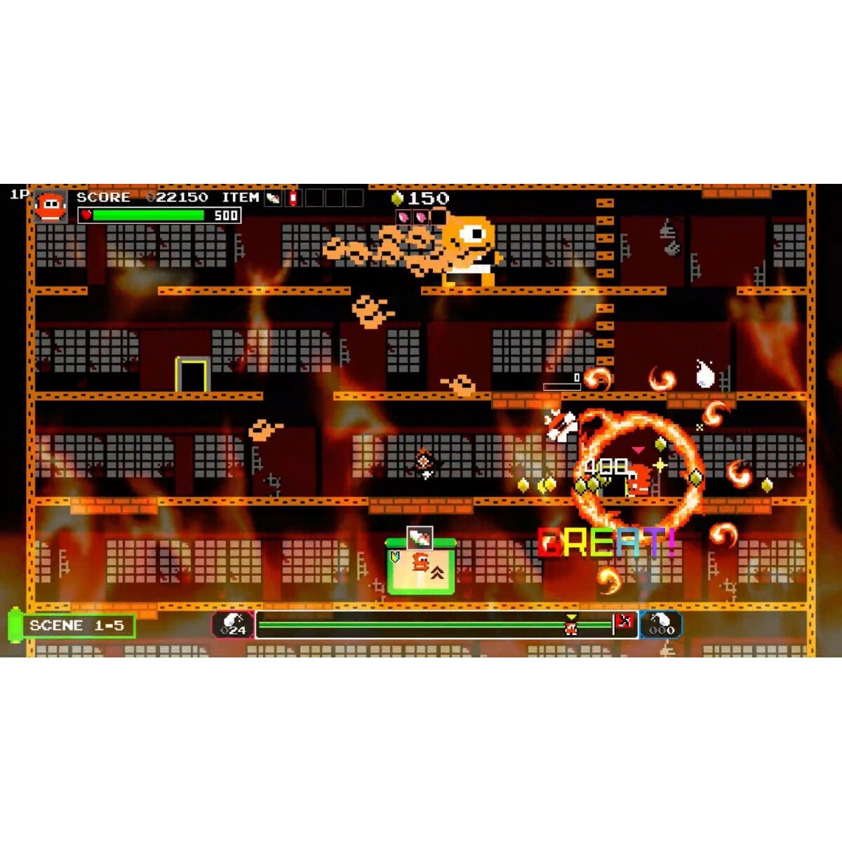 Joc Ninja Jajamaru The Great Yokai Battle+hell Deluxe Edition Pentru ...