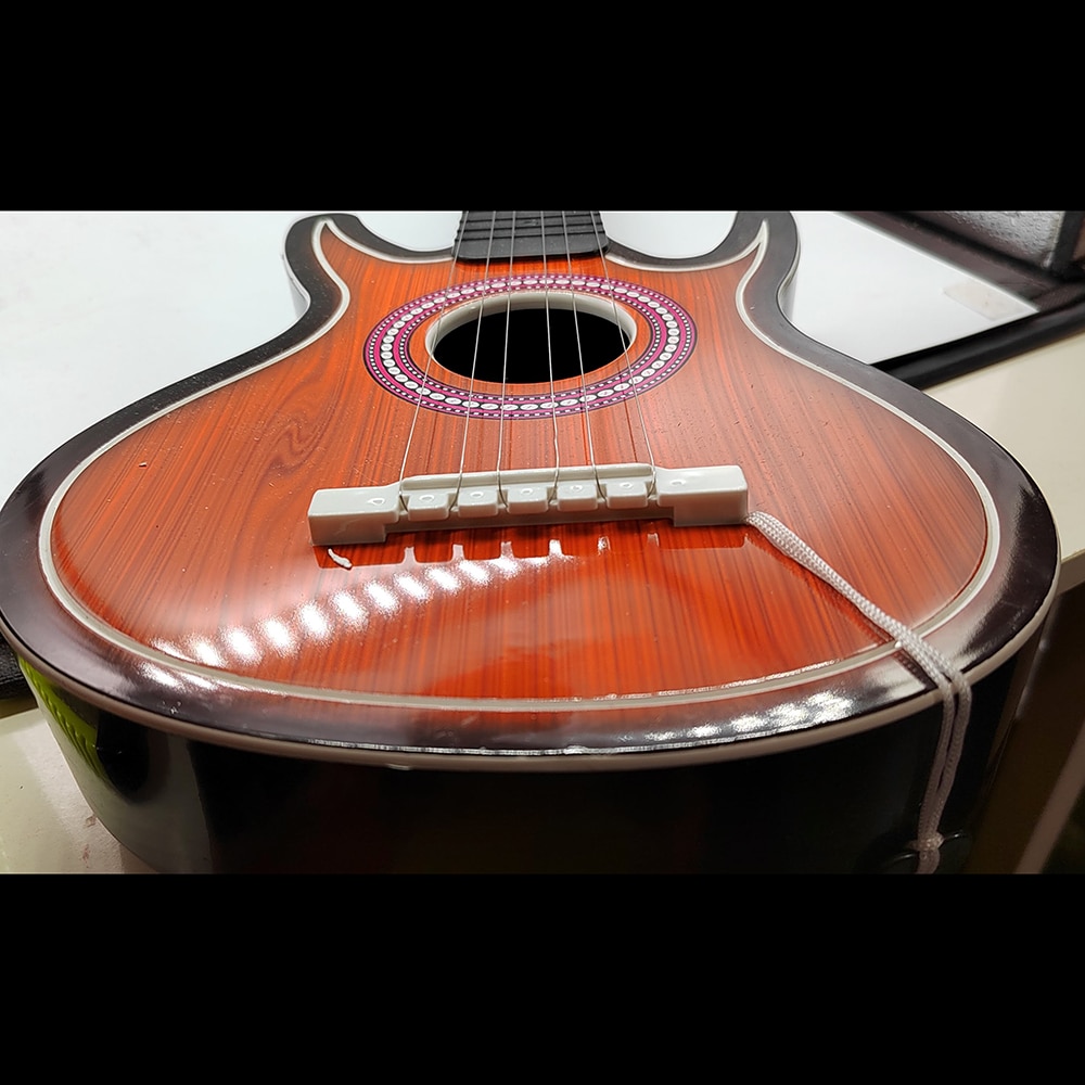 Chitara pentru copii, Rock Guitar JD, cu 6 corzi metalice, reglabil ...