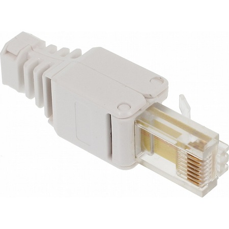 Mufa RJ45, Delta, PVC, 53 x 19 x 15 mm, Alb - eMAG.ro