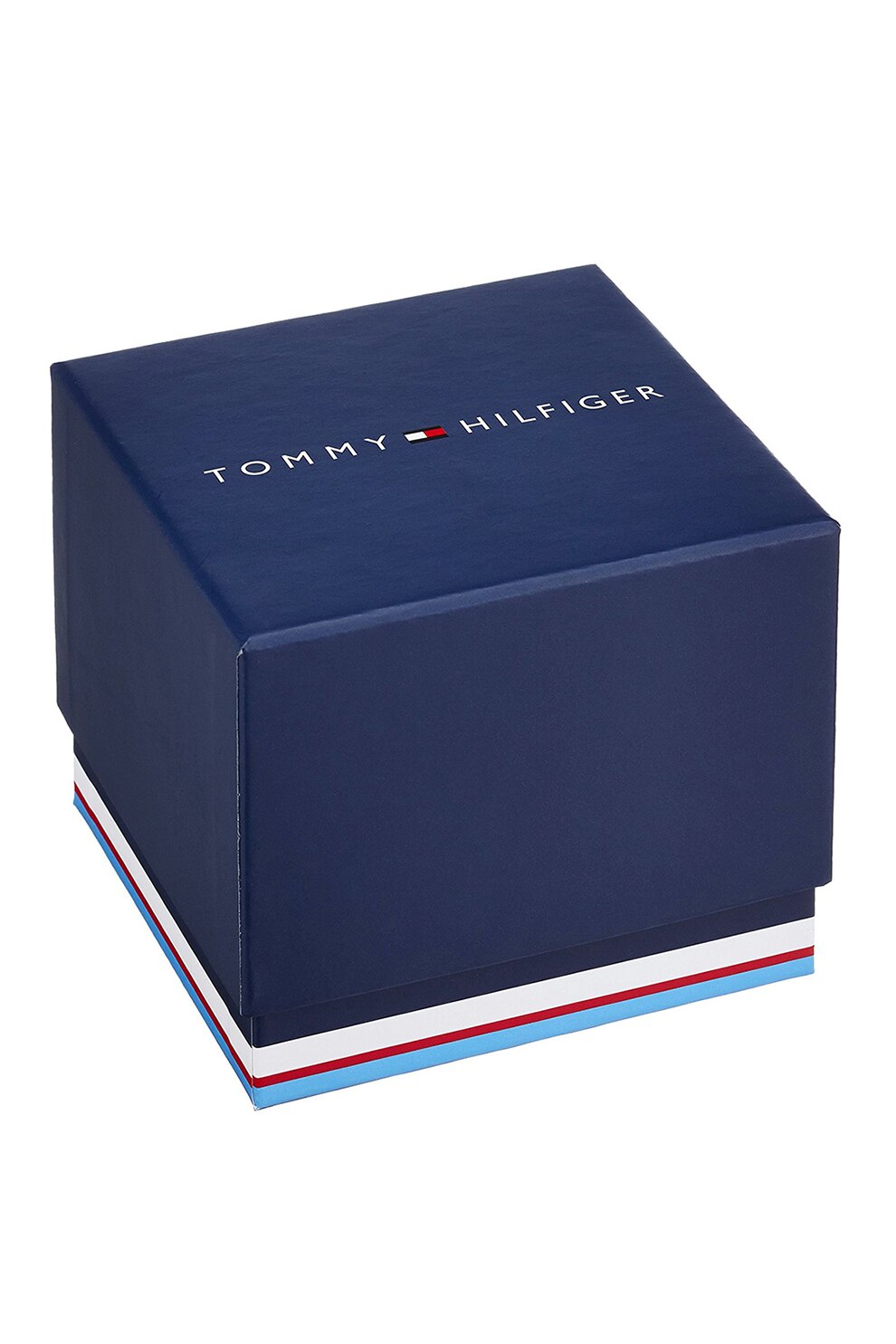Tommy Hilfiger, Двуцветен мултифункционален часовник, Сребрист, Златист ...