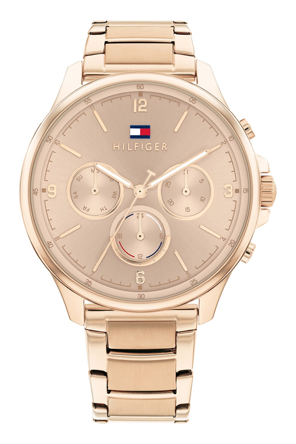 Tommy Hilfiger, Мултифункционален часовник от неръждаема стомана ...