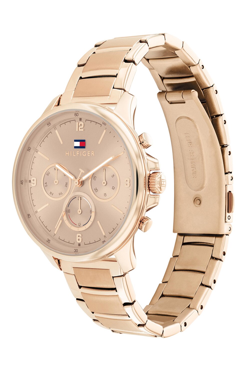 Tommy Hilfiger, Мултифункционален часовник от неръждаема стомана ...