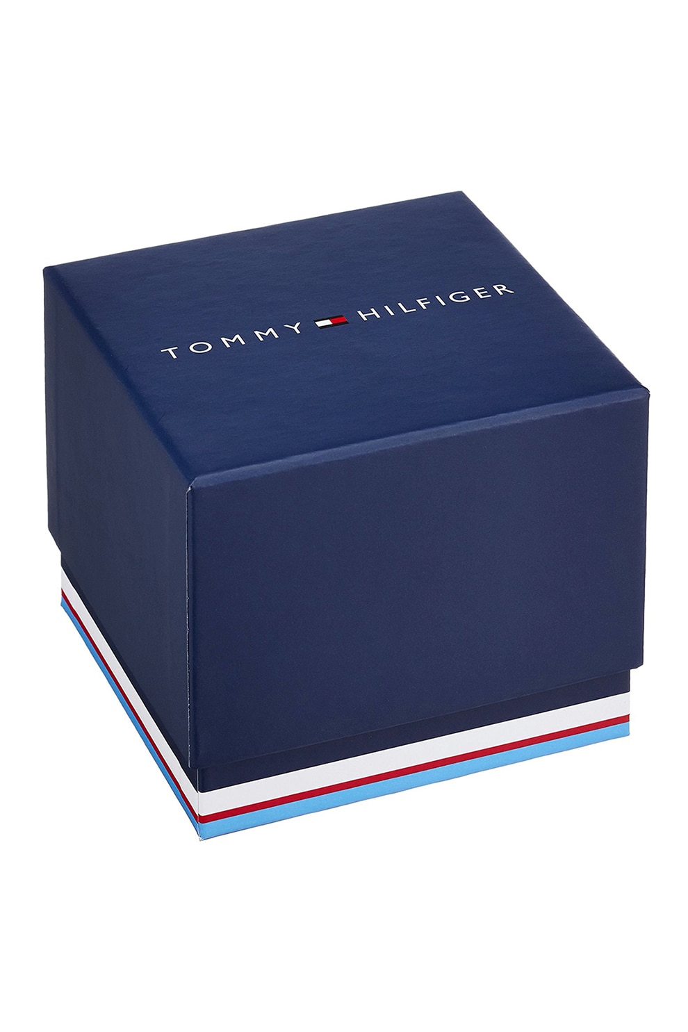 Tommy Hilfiger, Ceas cronograf din otel inoxidabil, Argintiu, Negru ...