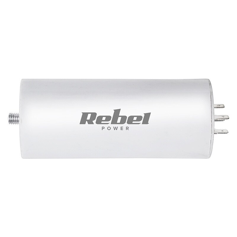 Condesator motor 40 uF, 450V, cu surub, Rebel Tools - eMAG.ro