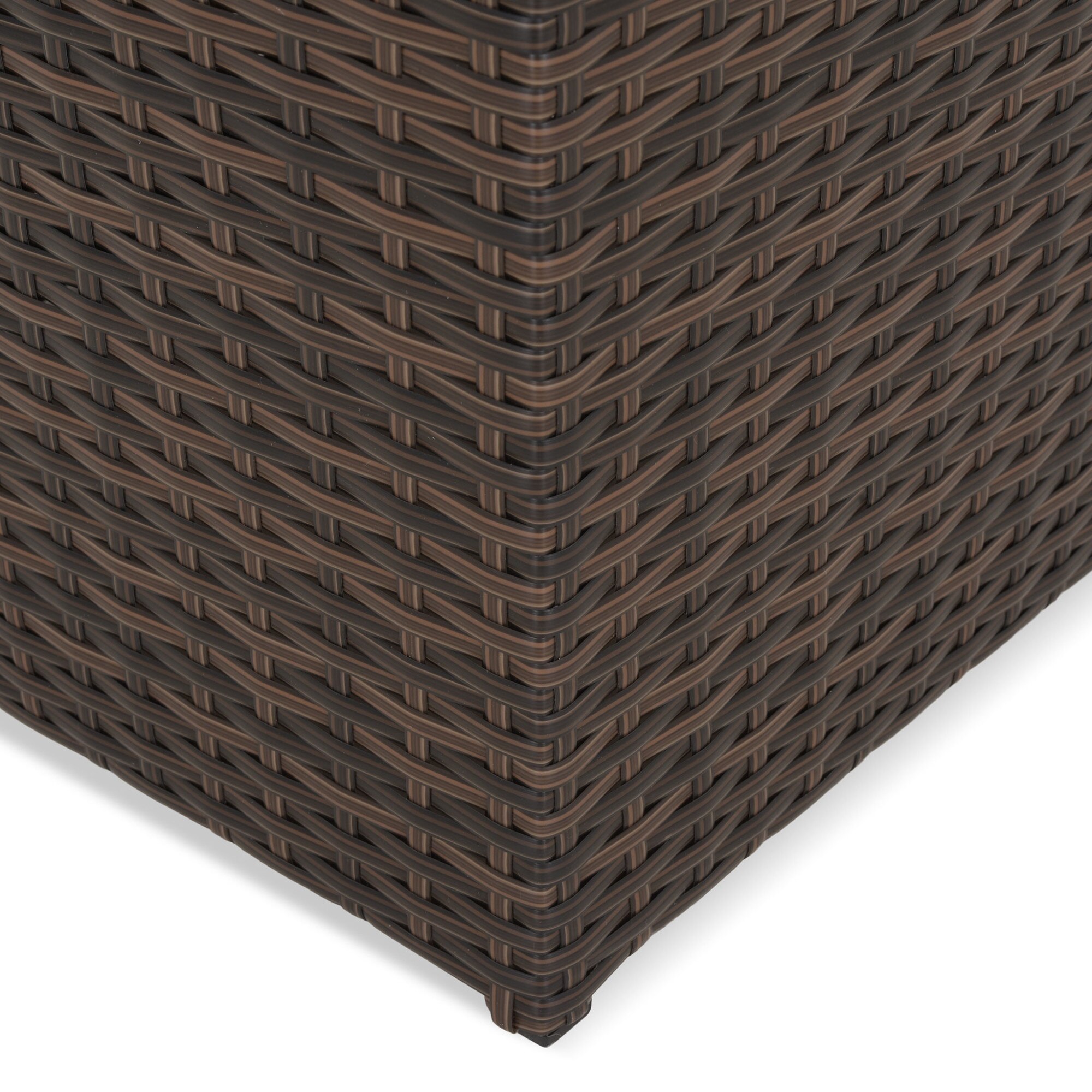 Masuta gradina/terasa, Maison Mex LEON, L 38/47 l 80 H 61cm, maro - eMAG.ro