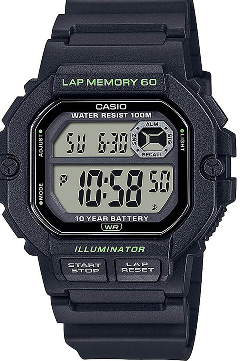 Casio, Ceas digital cu functii multiple, Negru - eMAG.ro