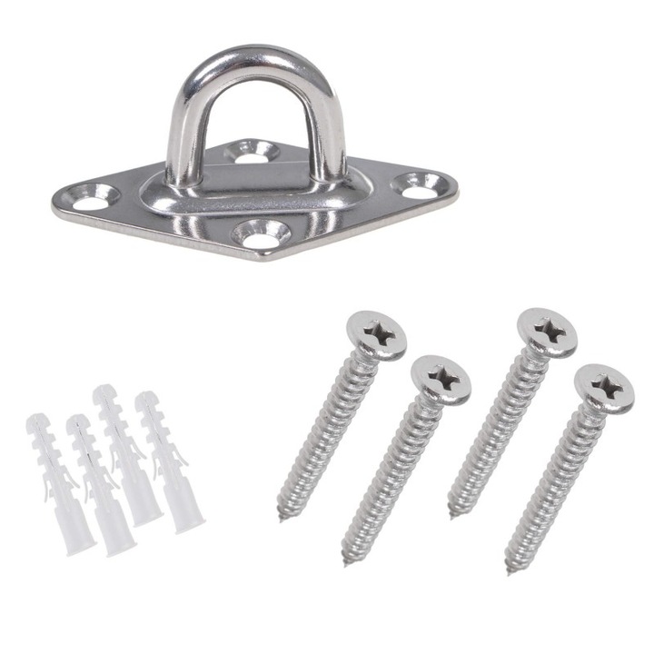 Kit de fixare pentru gradina, Argintiu, 9 elemente - eMAG.ro