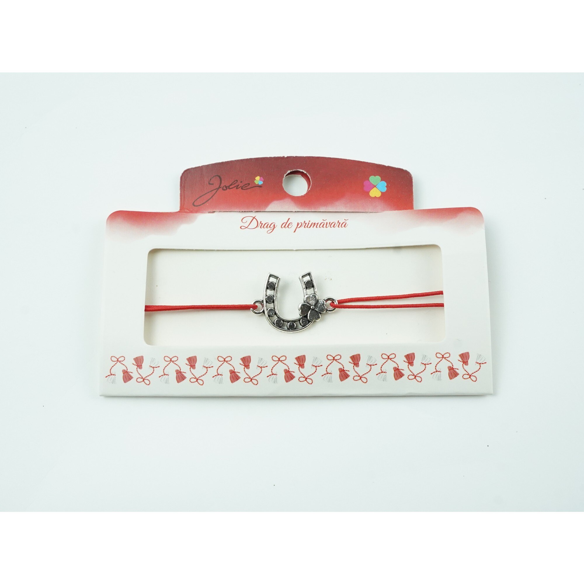 Bratara Jolie cu 2 Noduri Elastica Inima Contur - eMAG.ro