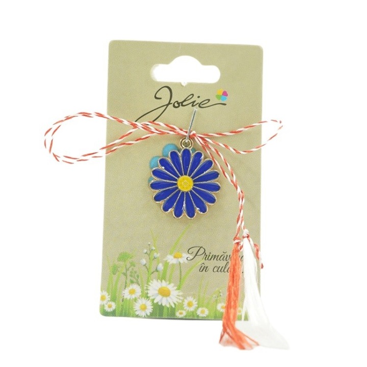 Martisor Primavara Floare Albastra - eMAG.ro