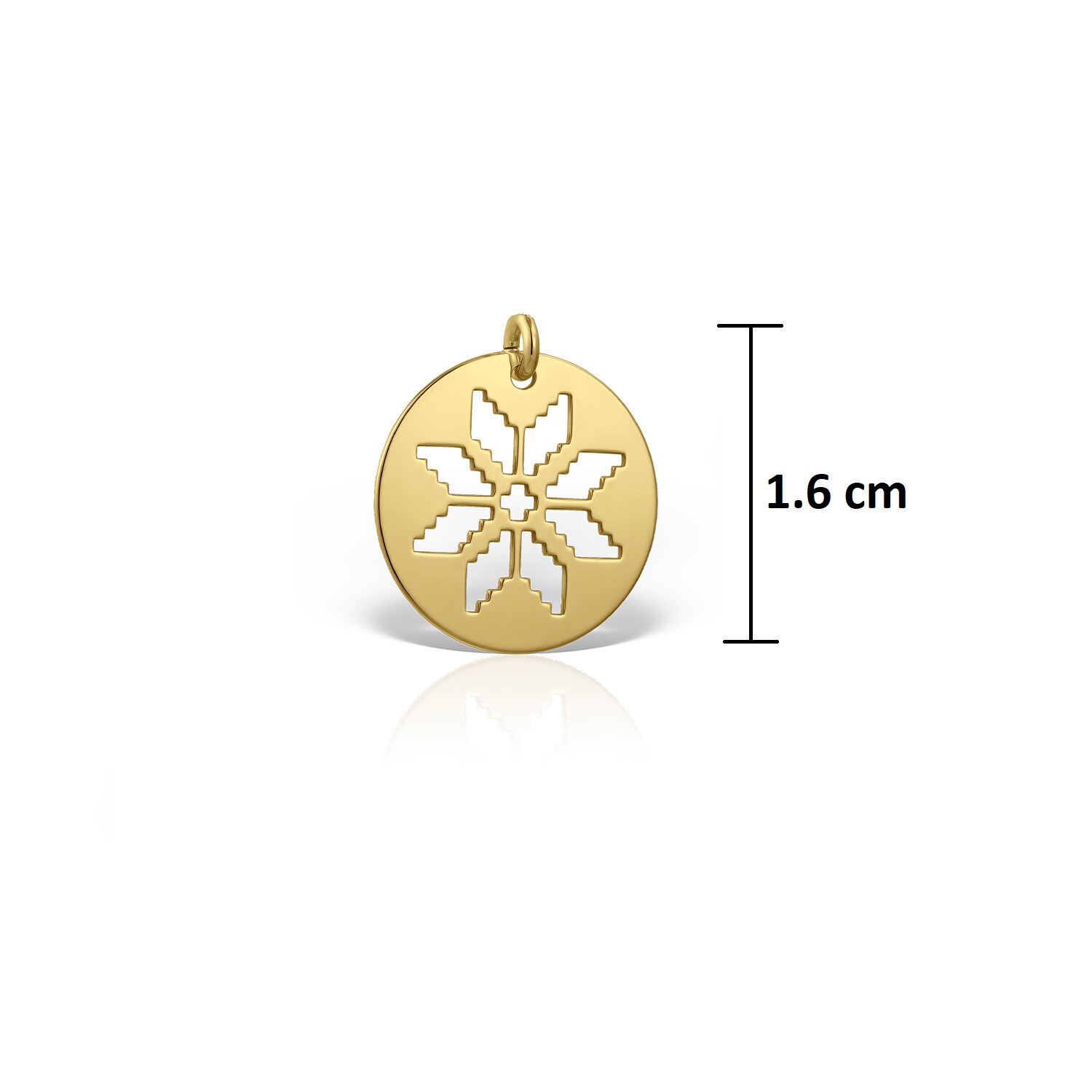 Pandativ martisor, banut motiv traditional Colul Morii din argint 925 ...