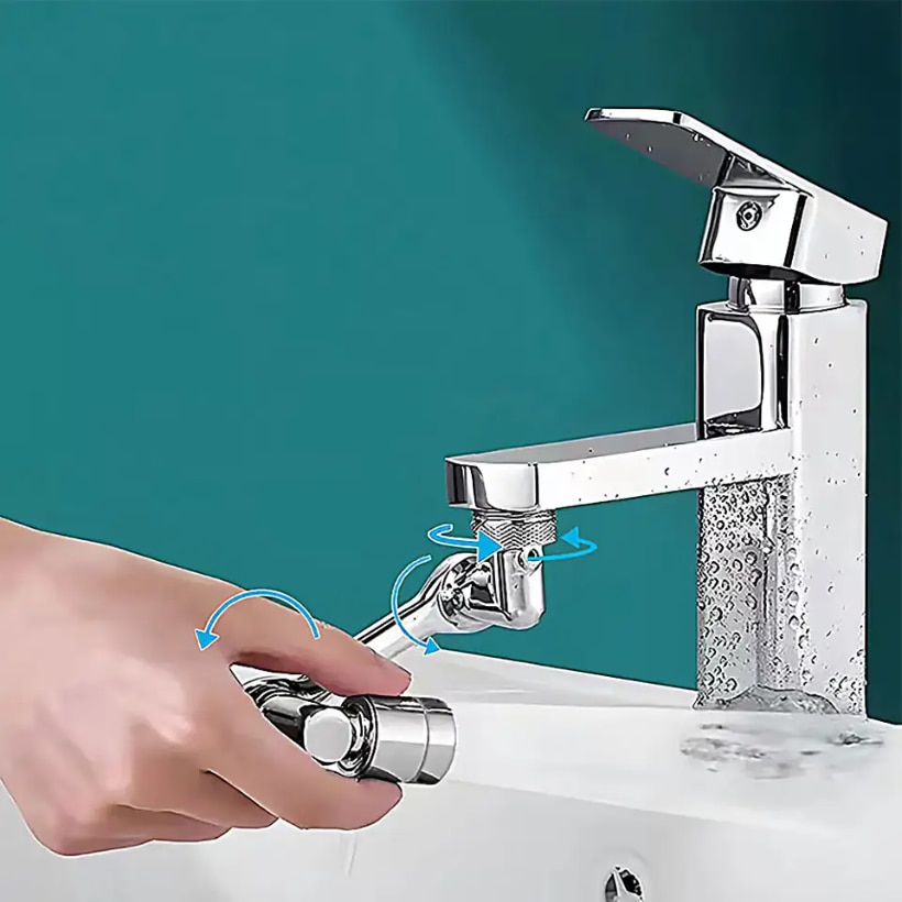 Adaptor universal robiner, 1082 grade, 2 moduri dus, economisire apa ...