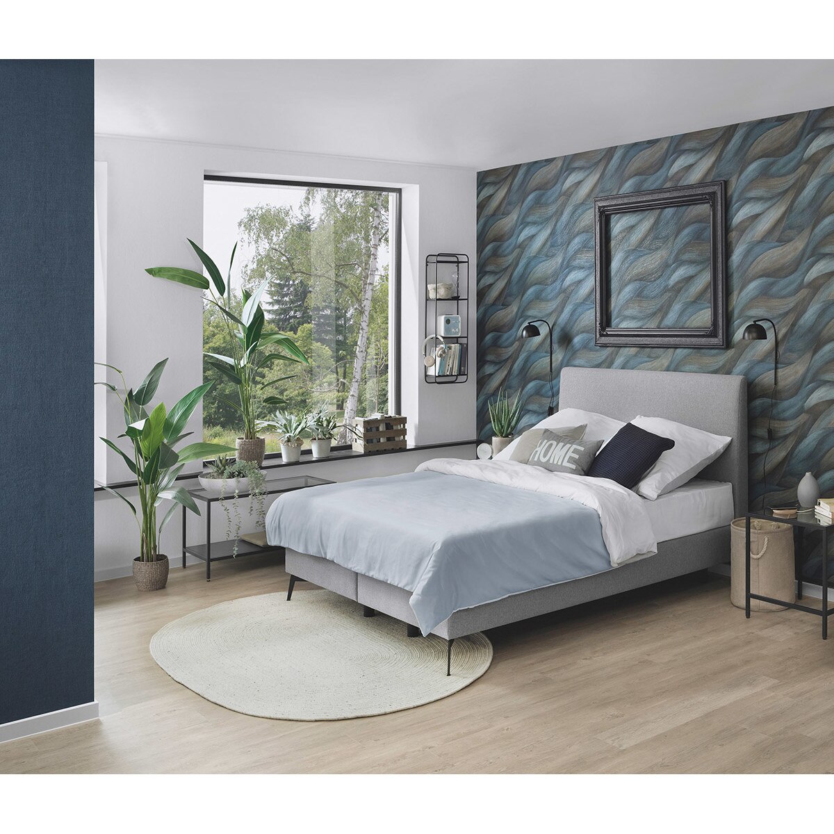 Tapet modern, model cu valuri, Casual Chic, 10257-08 0.53m x 10m - eMAG.ro