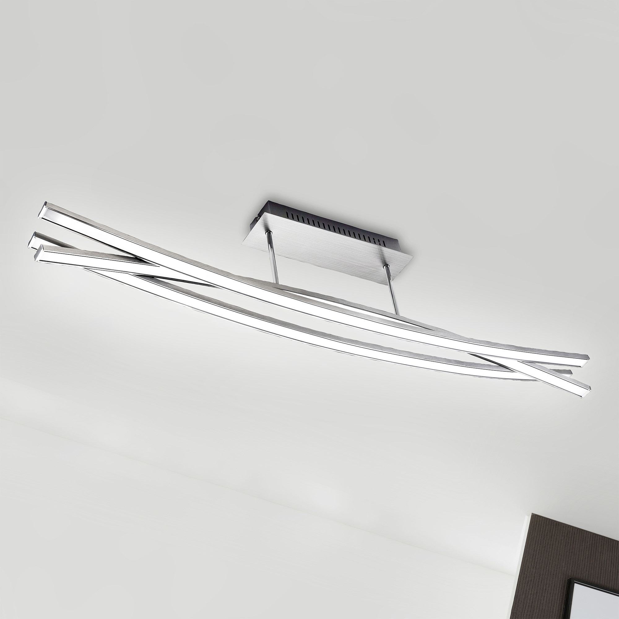 Lustra Led Living Dimabila Briloner 1890 lumeni, 3000k - eMAG.ro