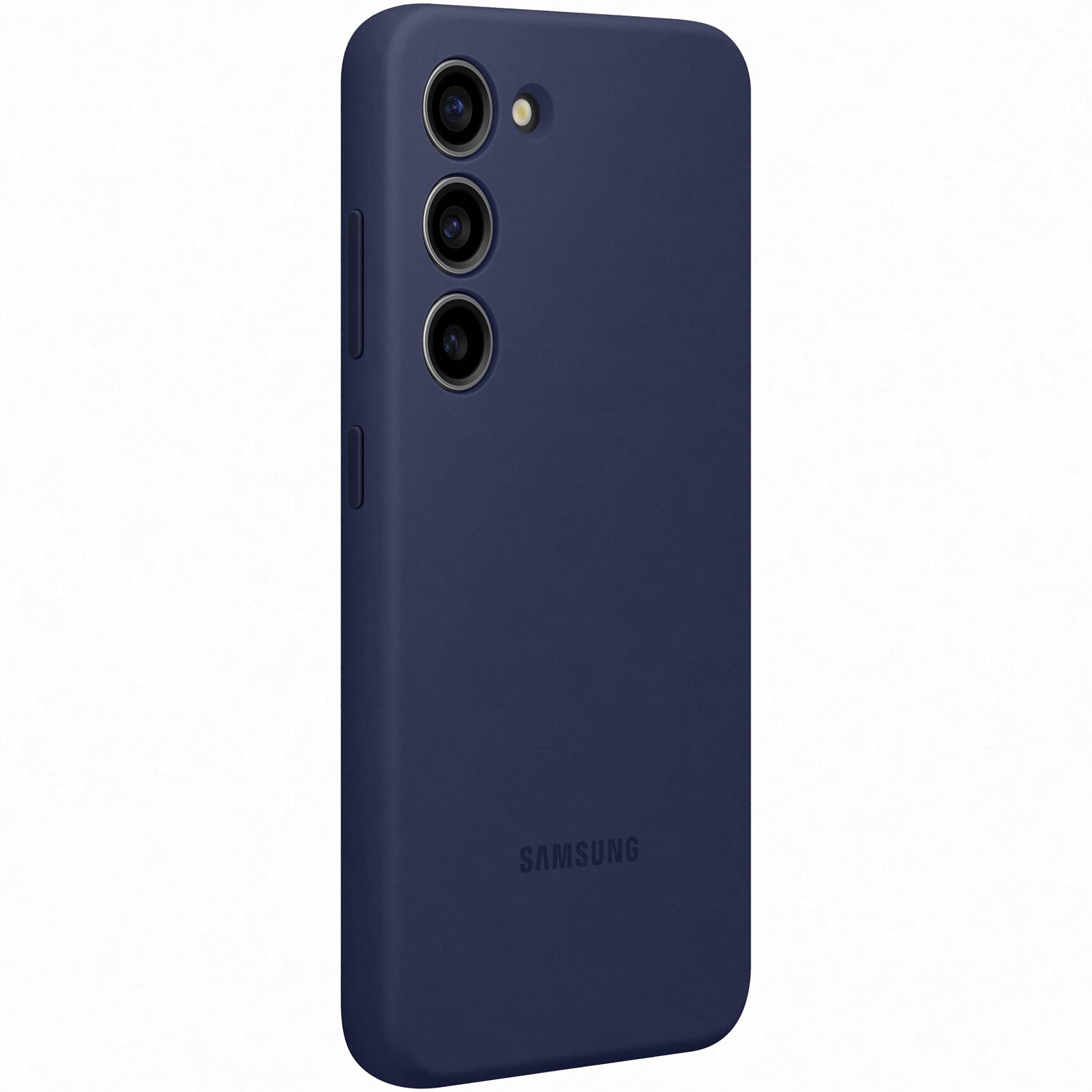 Предпазен калъф Samsung Silicone Case за Galaxy S23, Navy - eMAG.bg