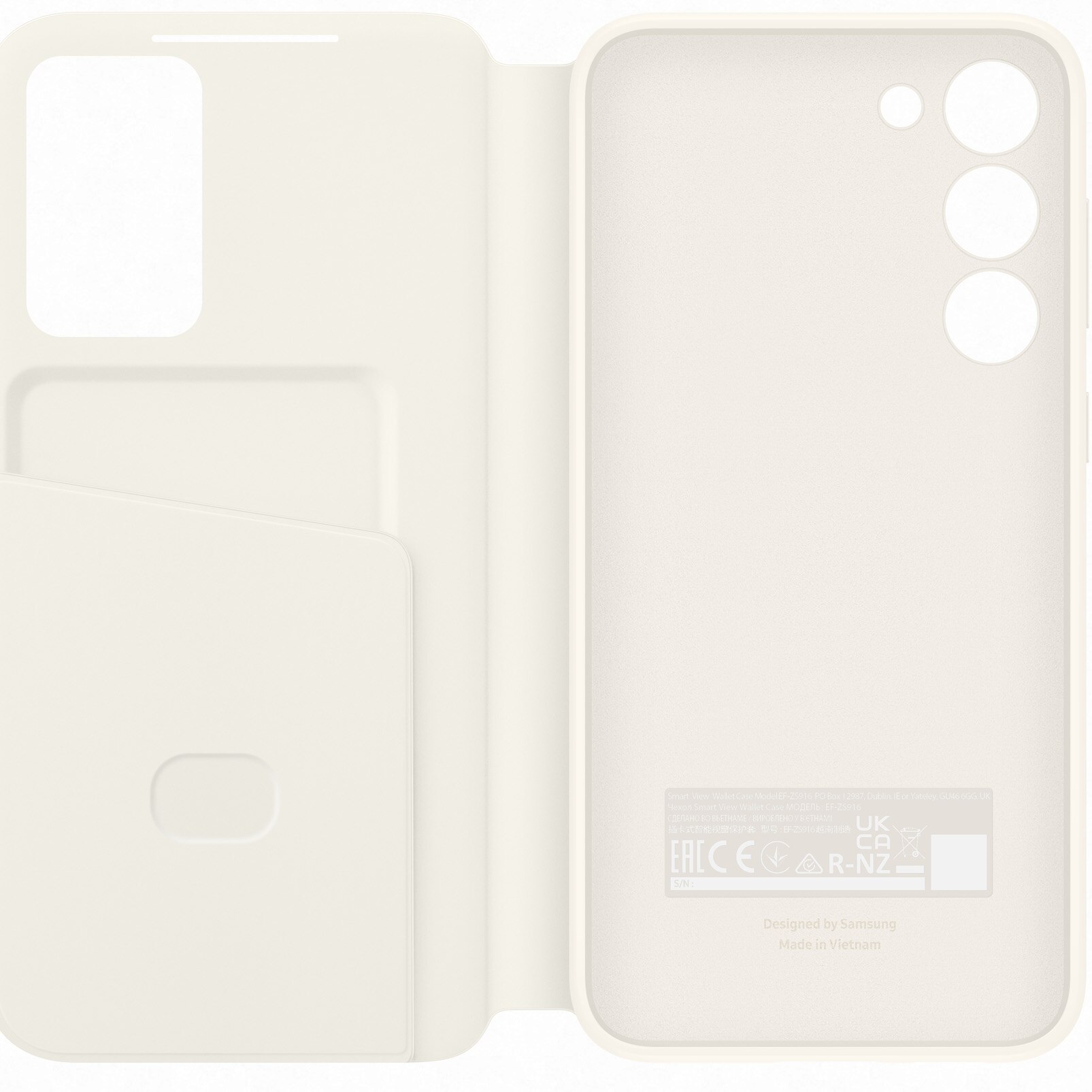 Предпазен калъф Samsung Smart View Wallet Case за Galaxy S23 Plus ...
