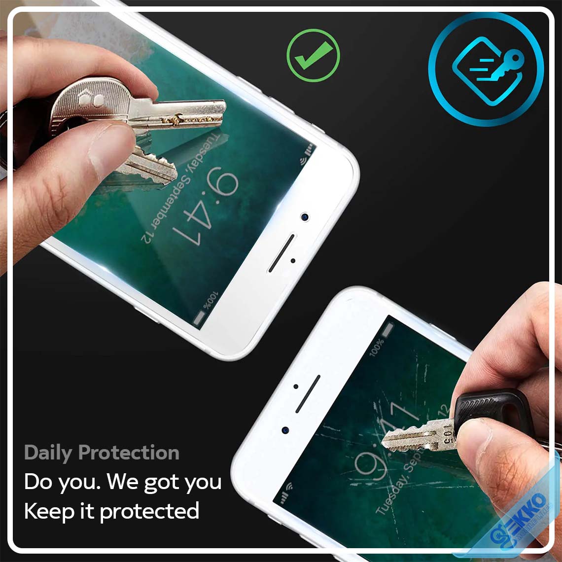 Folie ecran pentru iPhone SE 3 (SE 2022), protectie Tempered Glass 9H ...